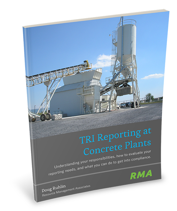 TRI Reporting at Concrete Plants - A Free E-Book Guide