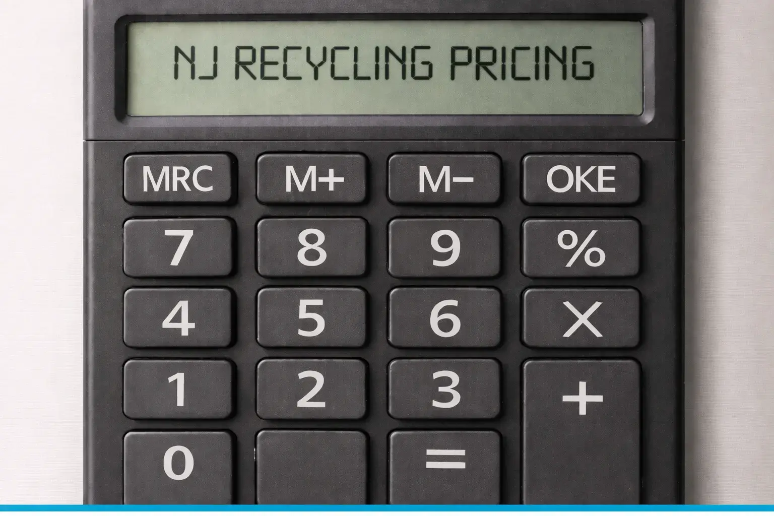 New Jersey Recycling Approvals | Calculator, Estimates, & Factors | RMA